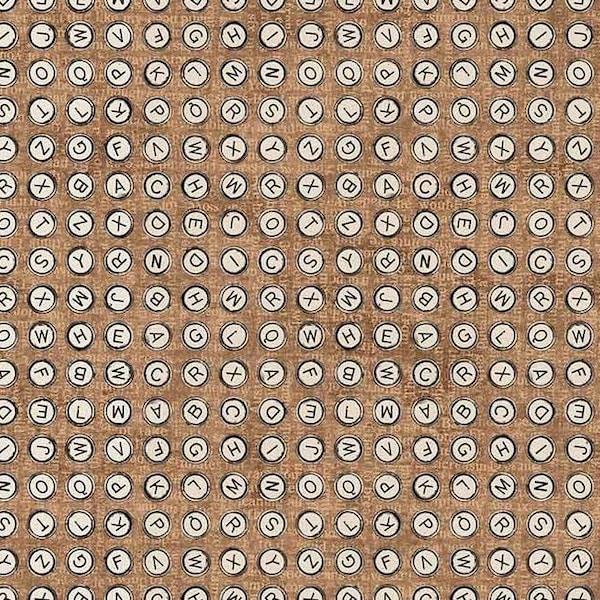Typewriter Fabric - Etsy