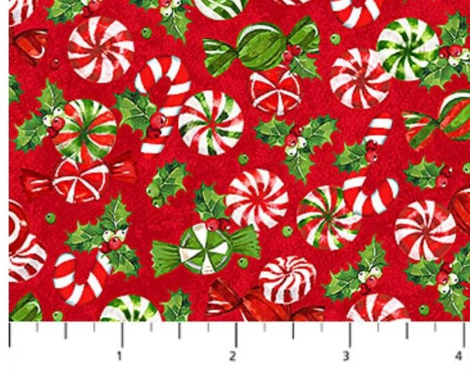 Candy Toss-red-sugar Coated Collection-deborah Edwards-northcott ...