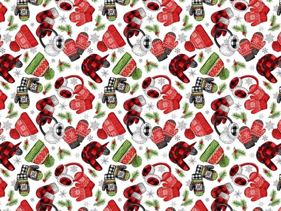 Hat Toss-white-beary Merry Christmas Collection-deborah Edwards ...
