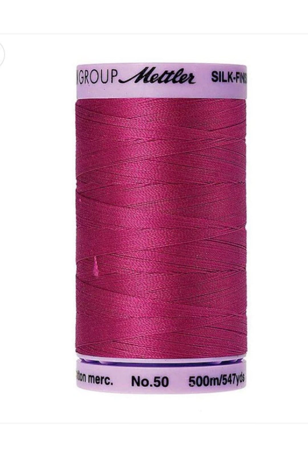 Thread-mettler Silk Finish 100% Cotton Mercerized Thread-50 WT-500 ...