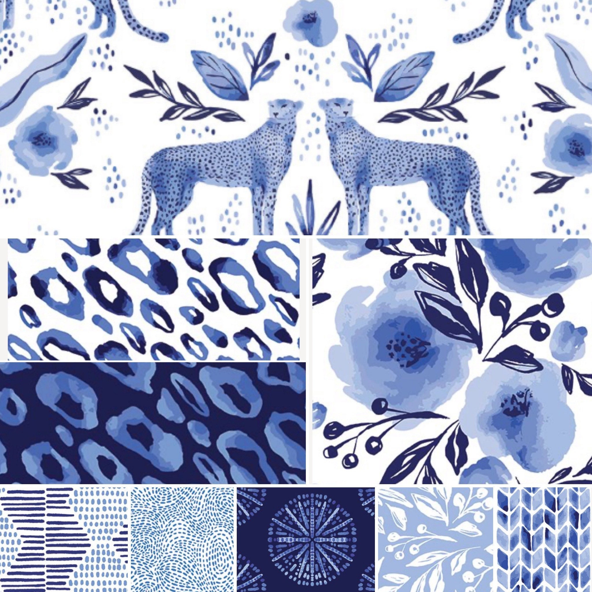 Antionette-periwinkle-paint Brush Studio-lula Blue - Etsy