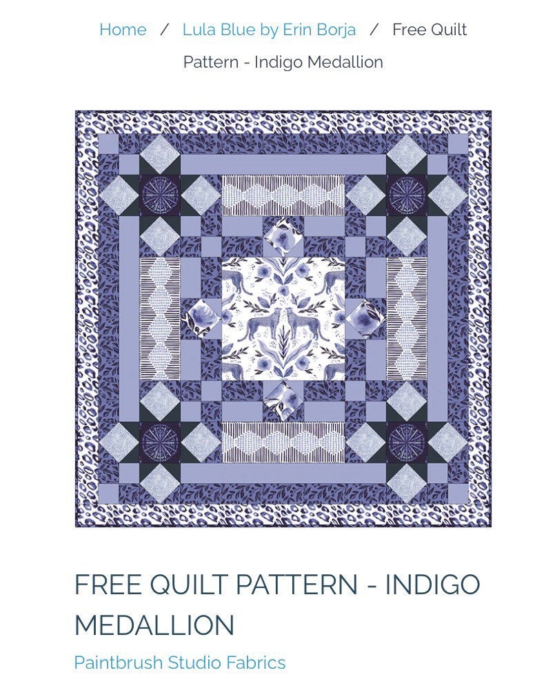 Antionette-periwinkle-paint Brush Studio-lula Blue - Etsy