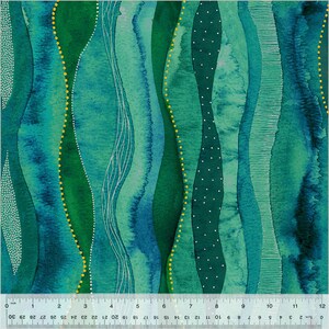 Ebb & Flow-cascade-emerald-metallic Gold-essoldo Design-kate Rebecca ...
