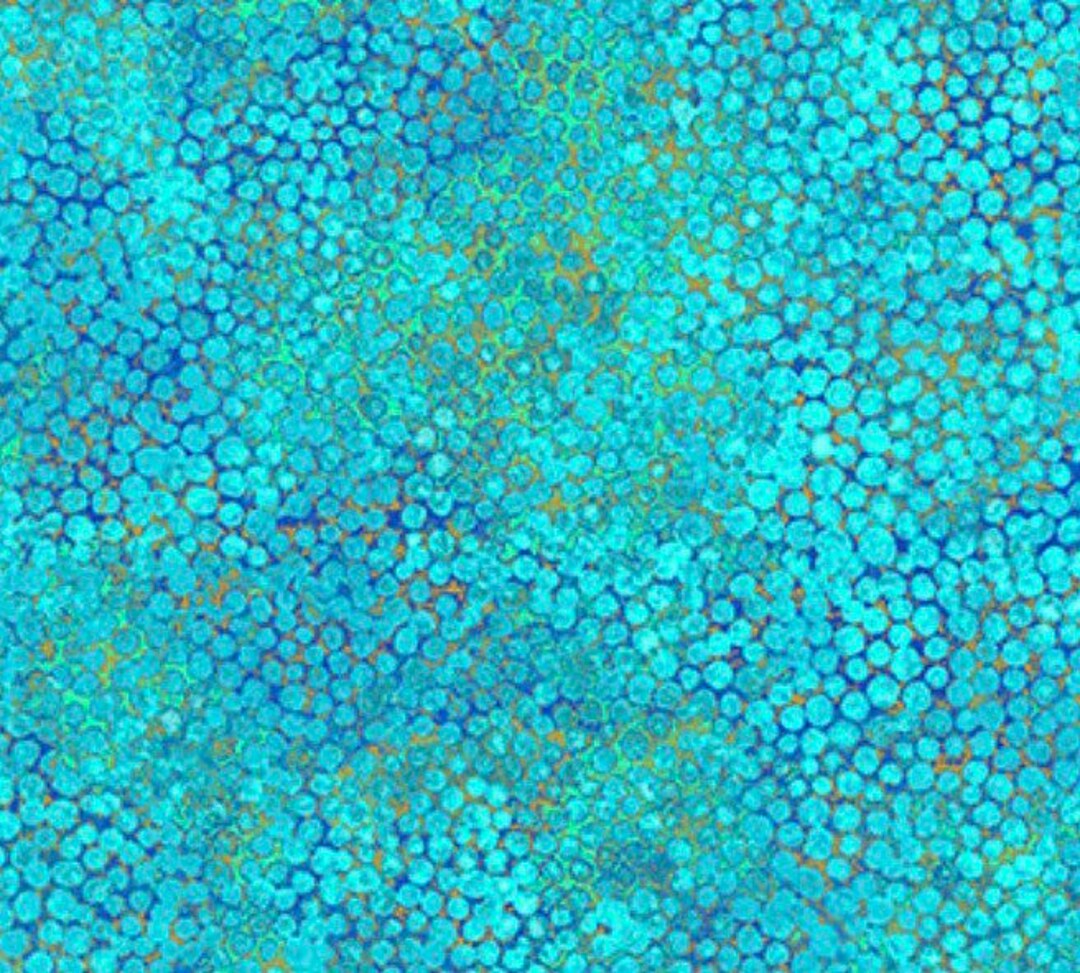 Pebbles-turquoise-shimmer-luminosity Collection-northcott - Etsy