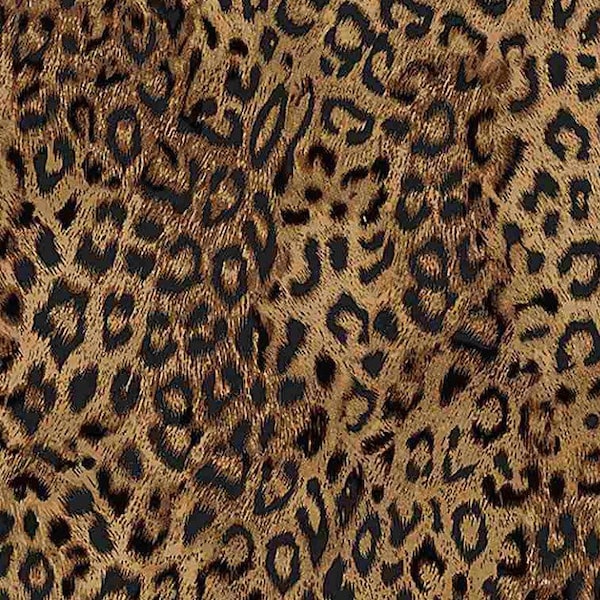 Cheetah Print Fabric - Etsy