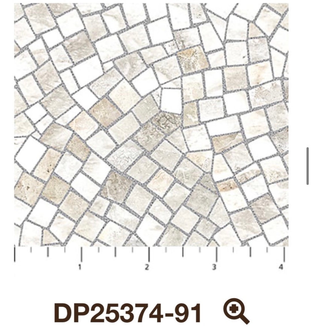 Mosaic-light Gray-magnolia Collection-northcott Studios-100% Quilting ...