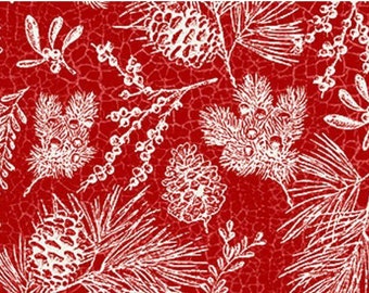 Red and White Toile | Etsy