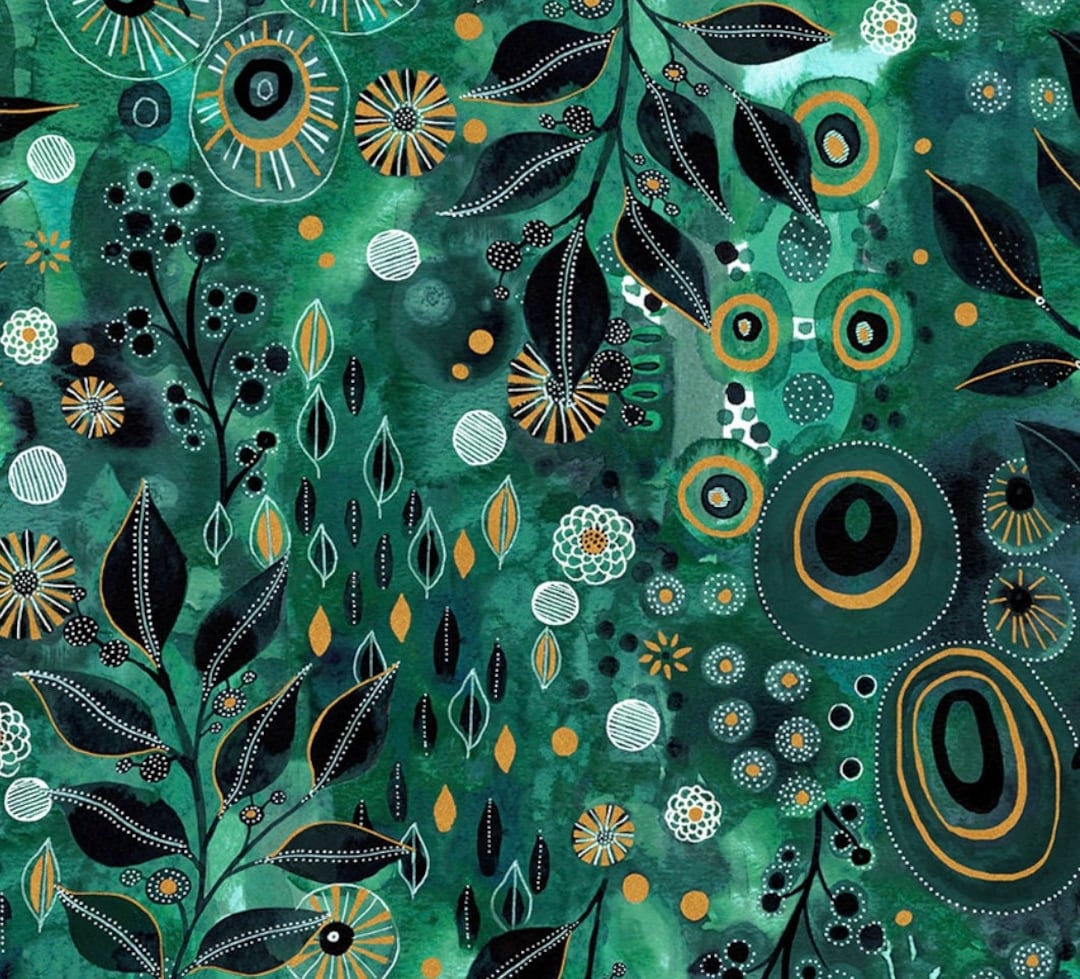 Ebb & Flow-enchanted-emerald-metallic Gold-essoldo Design-kate Rebecca ...