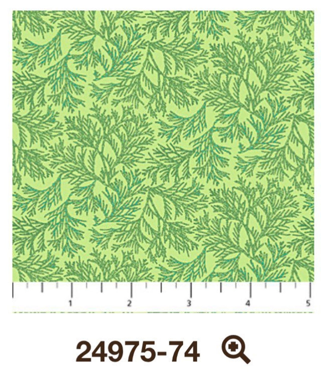 Evergreen-sprout-wild Collection-brett Lewis-northcott-100% Quilting Cotton-24975-74-cut to Size ...