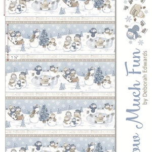 Wood Look-cream-flannel-snow Much Fun-by Deborah Edwards-northcott ...