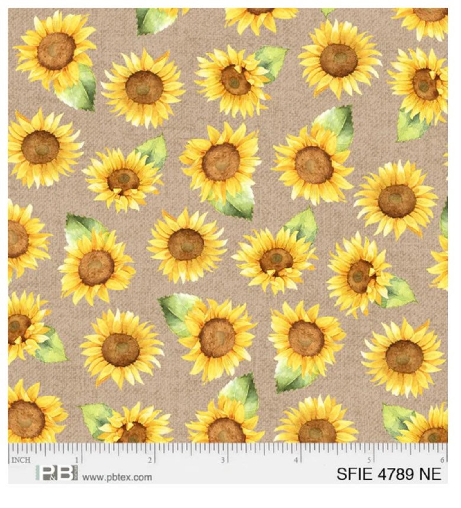 Sunflowers-brown Burlap Look-sunflower Fields Collection-farm - Etsy