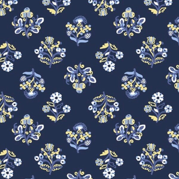 Windham Blue Flowers - Etsy