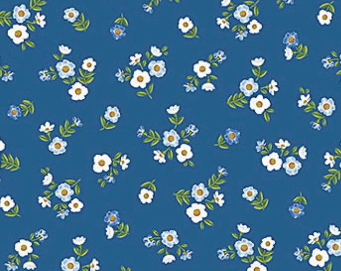 Nightshade-moth Floral Border Stripe-northcott Fabrics-deborah Edwards ...