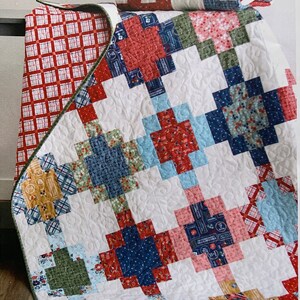 Terrace Quilt Pattern-5 Sizes-designer Allison Harris-forget Me Not ...