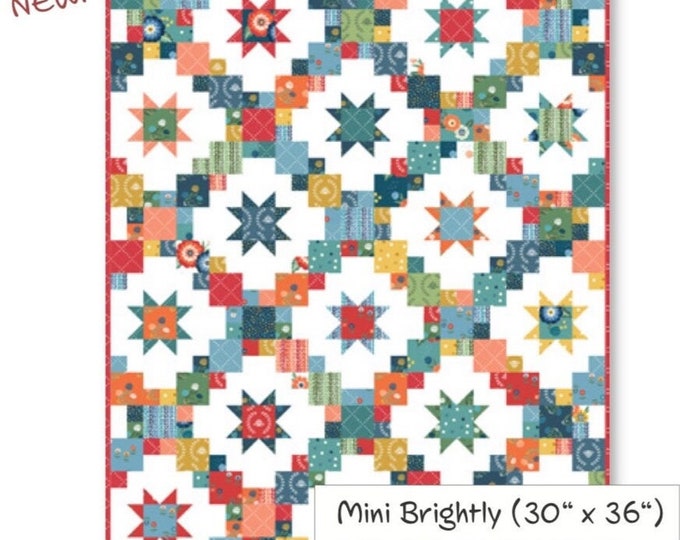 Mini Brightly Holidays Quilt Pattern-4 Quilt Themes-designer Allison ...