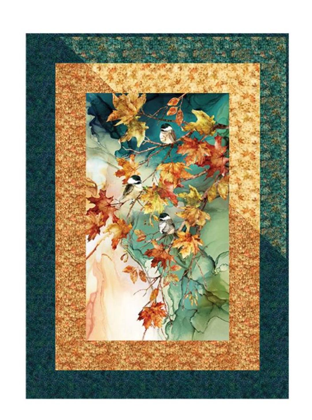 Farmer’s Daybreak Quilt Pattern-44” X 62”-shown With Autumn Breeze ...
