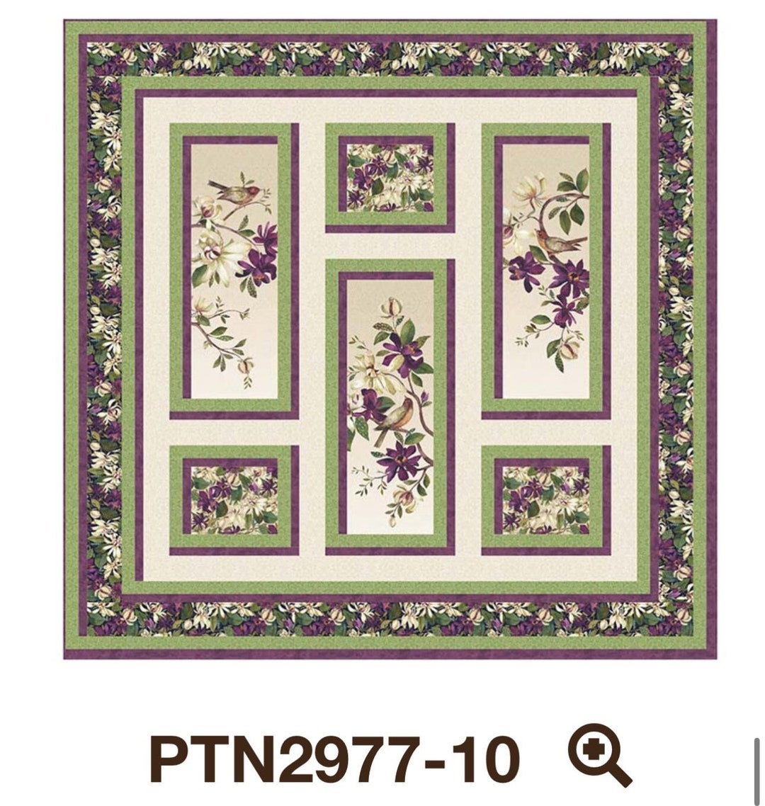Somerset Tapestry Pattern-quilt and Wall Hanging- Avalon Collection-patchwork Studios-northcott ...