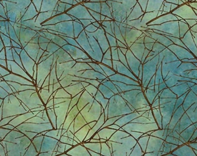 Branches-teal-autumn Splendor Collection-stonehenge-lucivido-northcott ...