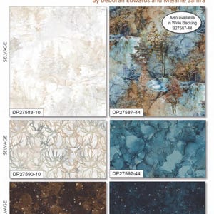 Highland View-texture 1-cream-mountain-northcott Fabrics-deborah ...