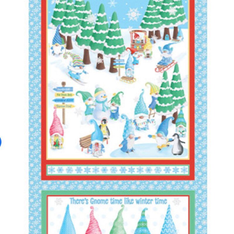 Gnome Wonderland Benartex - Etsy