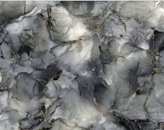 Shimmer Deep Blue Sea W/metallic Gold-ripple Rings-northcott Blender ...