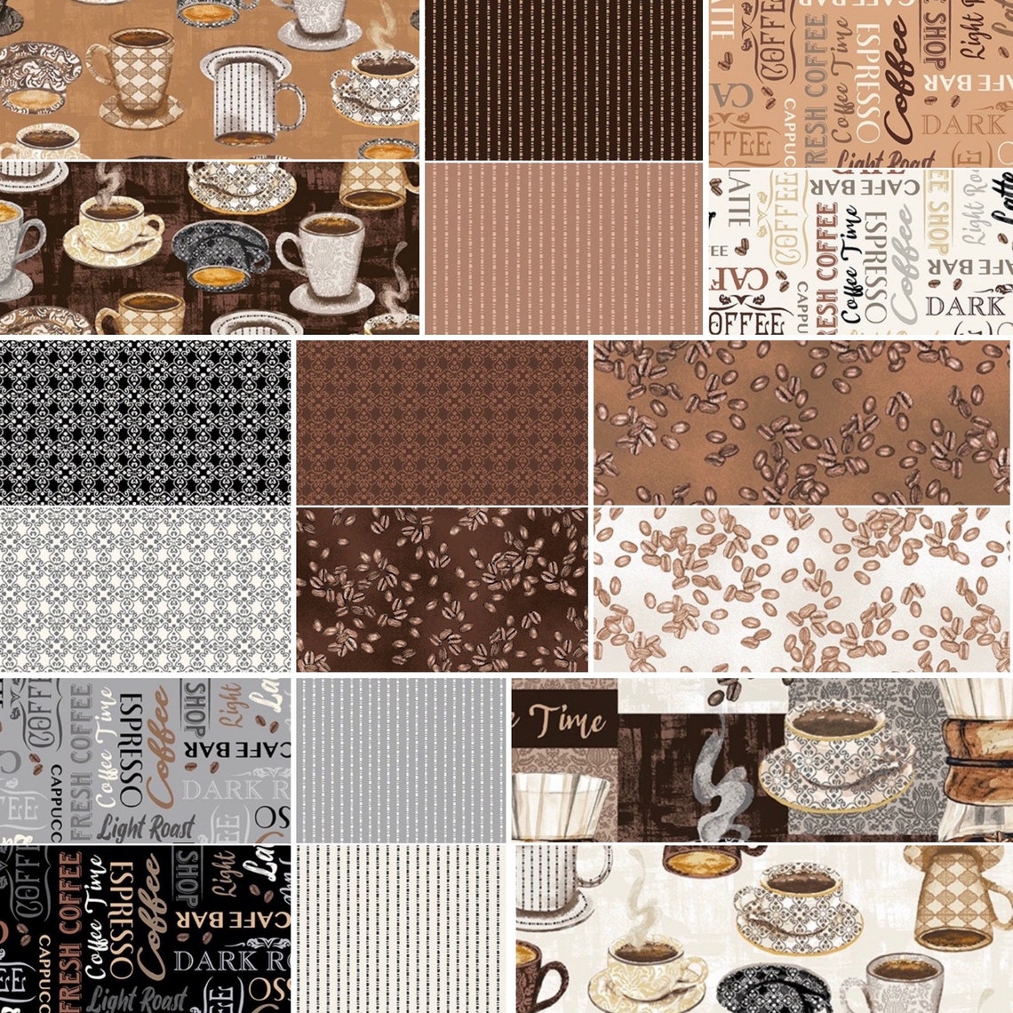 Mug Collection-dark Roast-java-coffee-latte-espresso-cafe | Etsy
