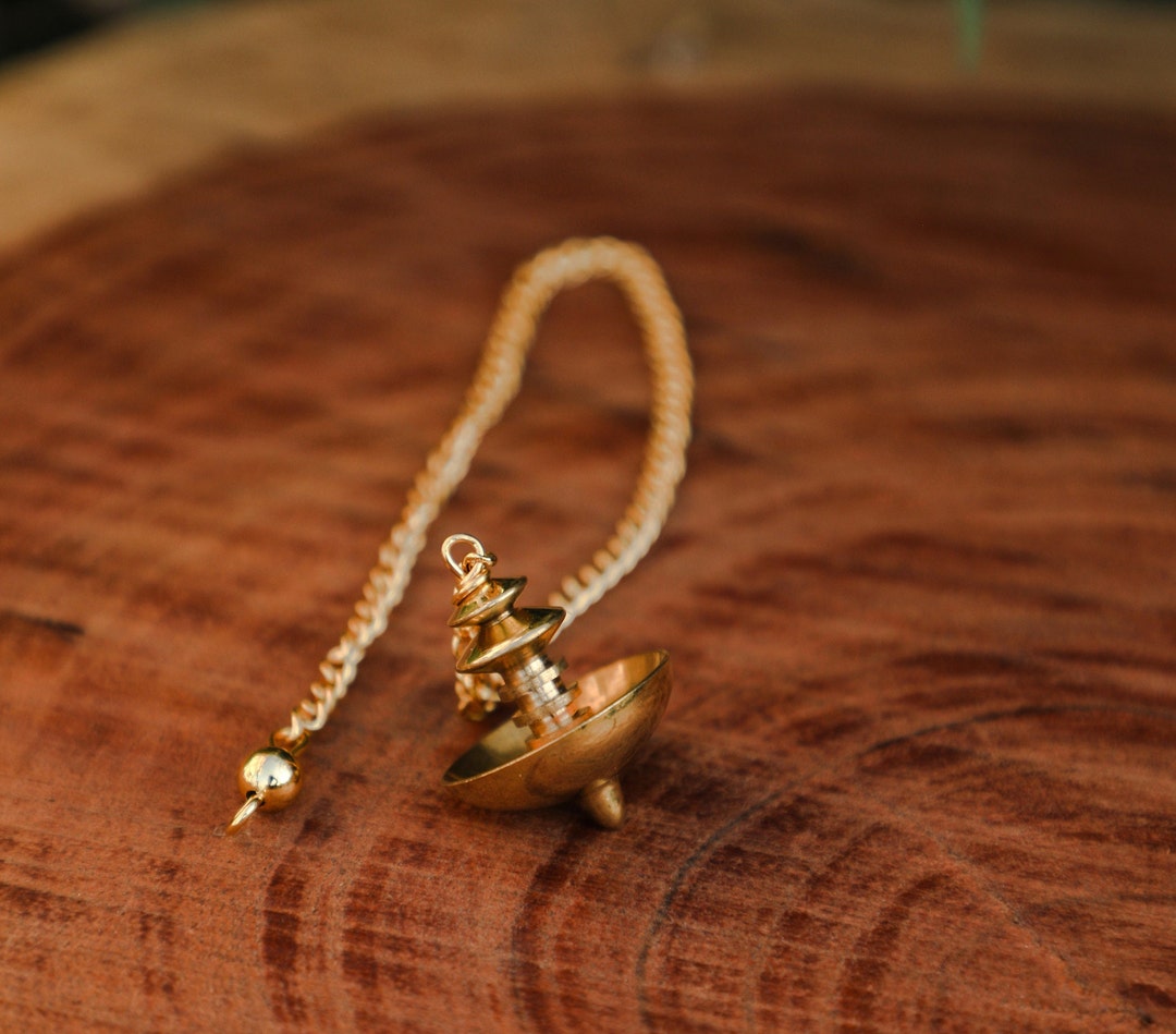 Pendulum | Brass Pendulum | Pendulum With Chain | Handmade Pendulum ...