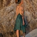 Adi Short Dress | Tie Dye Dress | Midi Dress | Rayon Dress | Boho Dress ...