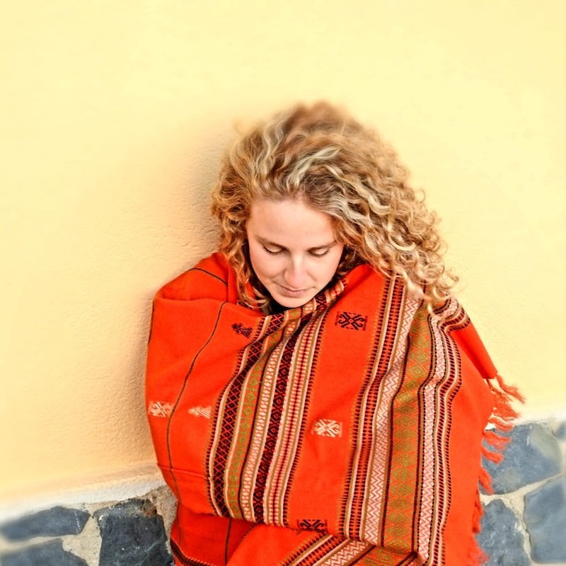 Chal de india - Etsy España