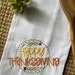 Thanksgiving Tea Towel Happy Thanksgiving Dish Towel - Etsy