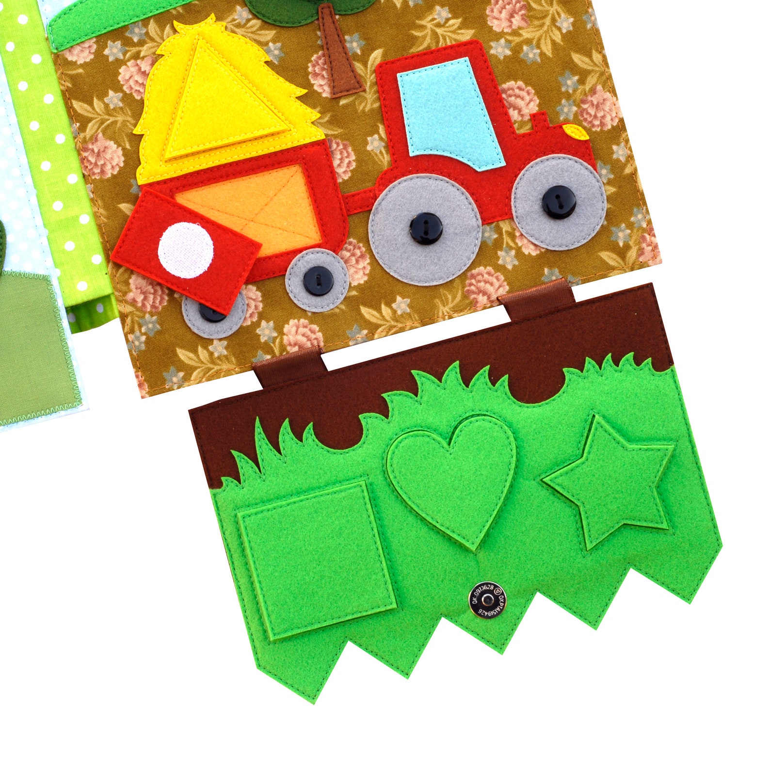 Quiet Book About Farm and Animals Nature Quite Book Felt - Etsy