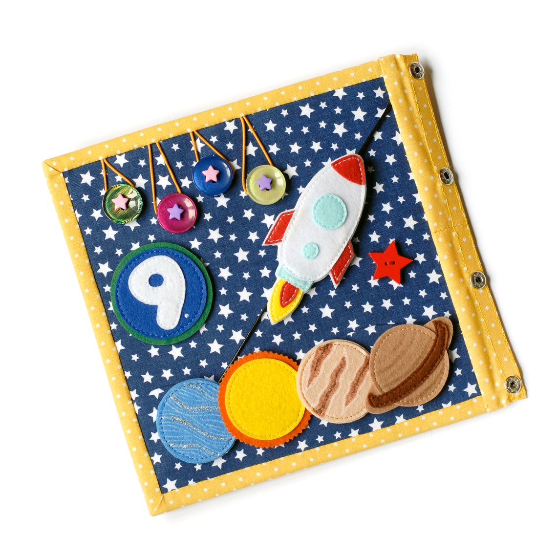 Quiet Book lets Count From 1 to 10 Educational Toy for 1 - Etsy