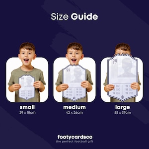 Personalised FIFA 24 Card Football Gift GOLD Ultimate Team EAFC 24 ...