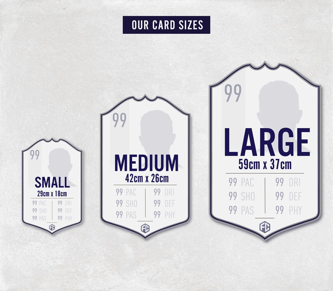 Personalised FIFA Card Football Gift TOTW Ultimate Team - Etsy