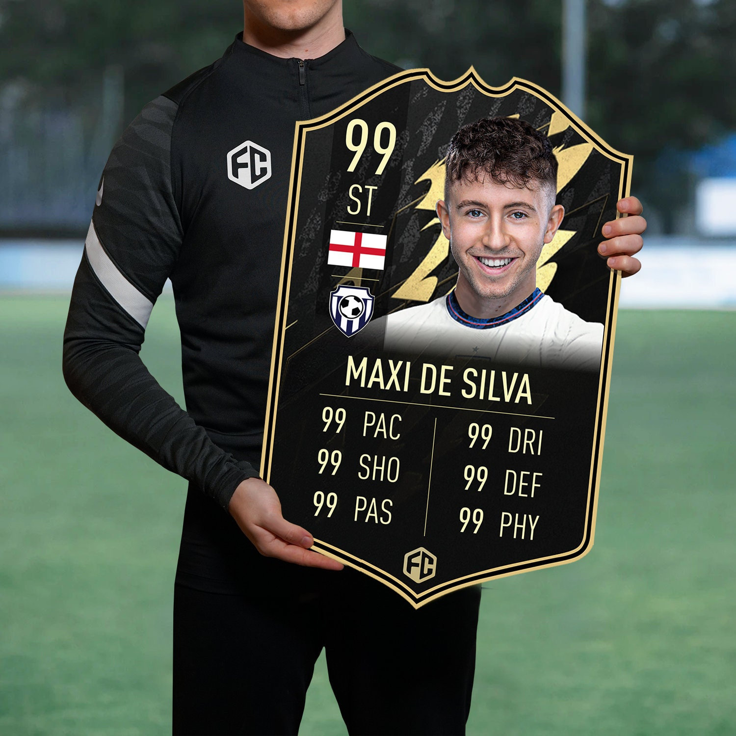 Personalised FIFA Card Football Gift TOTW Ultimate Team - Etsy