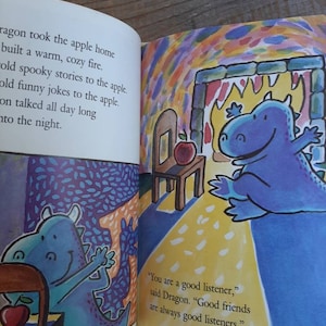 A Friend for Dragon- by Dav Pilkey- 1994- the Dragon Tails- Scholastic ...