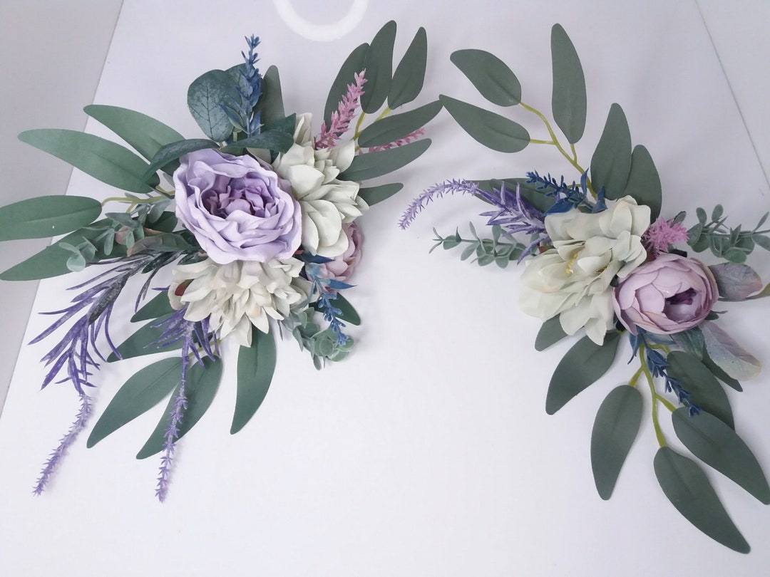 Lavender Wedding Cake Topper Purple Cake Topper, Wedding Cake ...