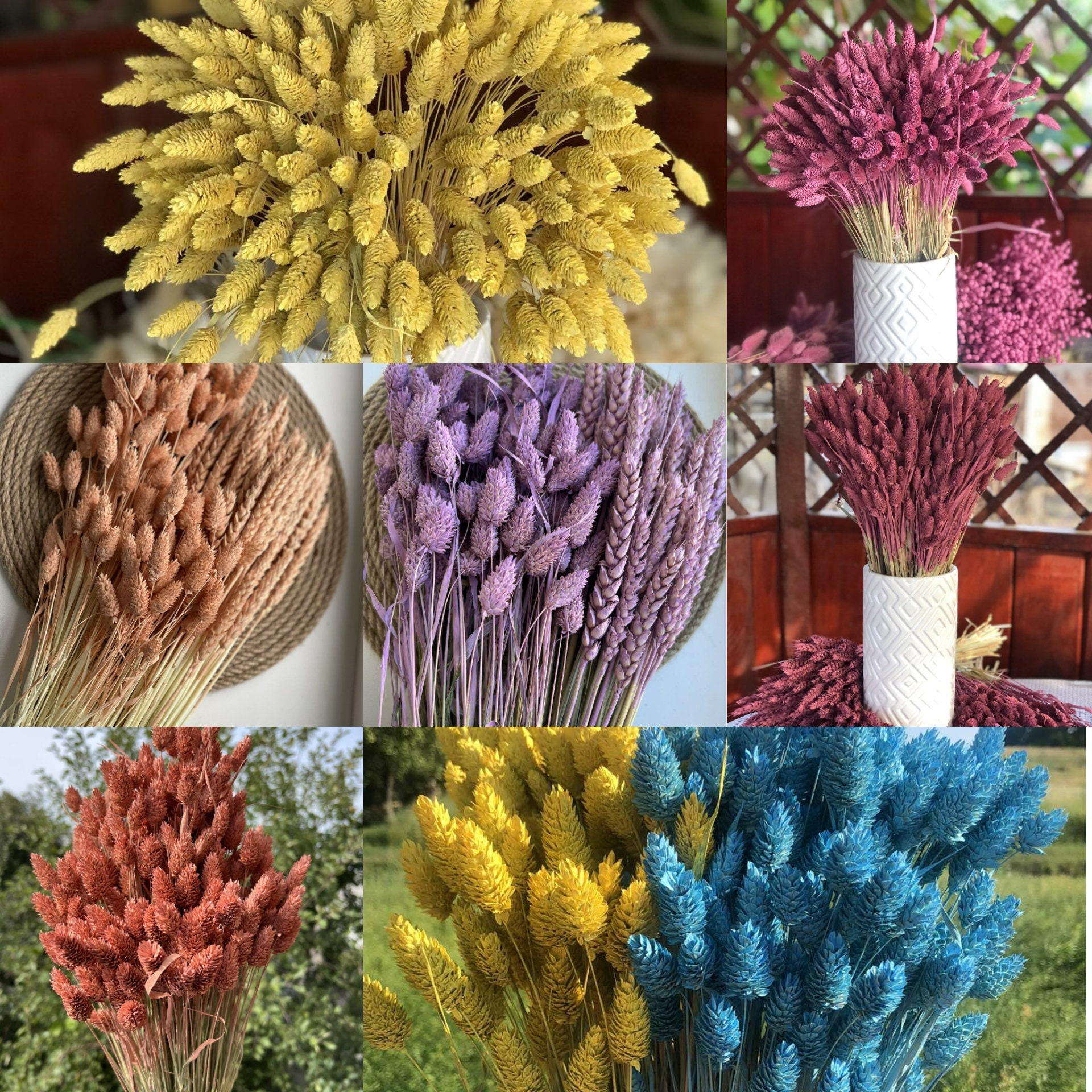 Dried Flower Arrangement, Home Flower Decor, Flowers Arrangement, Dried ...