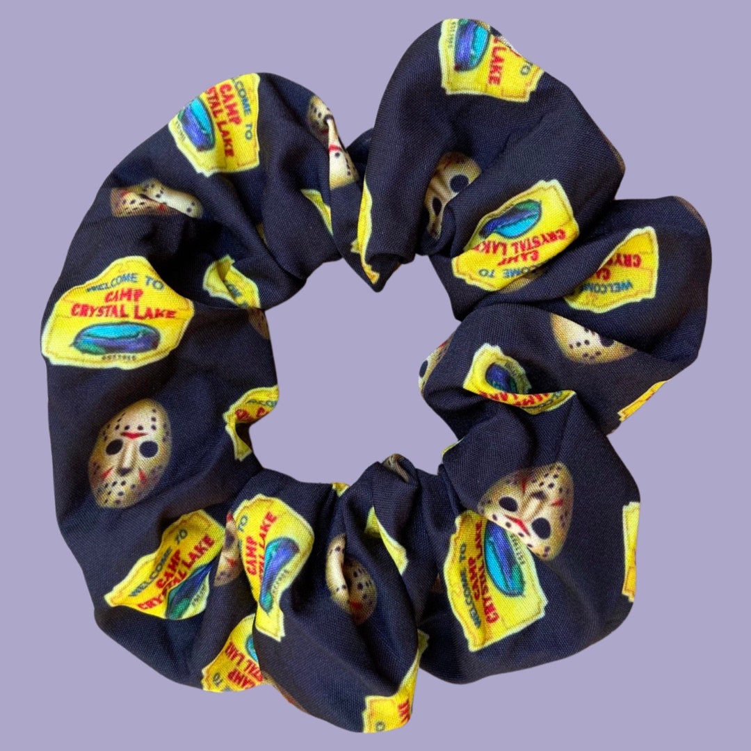 Jason Voorhees Horror Scrunchie Friday the 13th Scary Movie Killer - Etsy