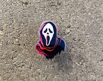 Ghostface Pin | Etsy
