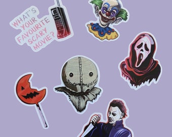 Horror Sticker Pack - Etsy