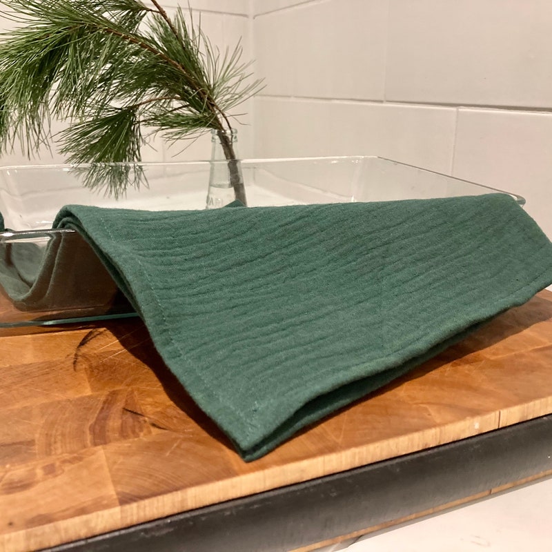 Green Kitchen Towels - Etsy