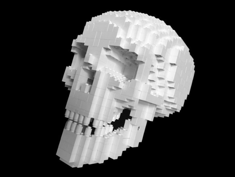 Lego Skull - Etsy