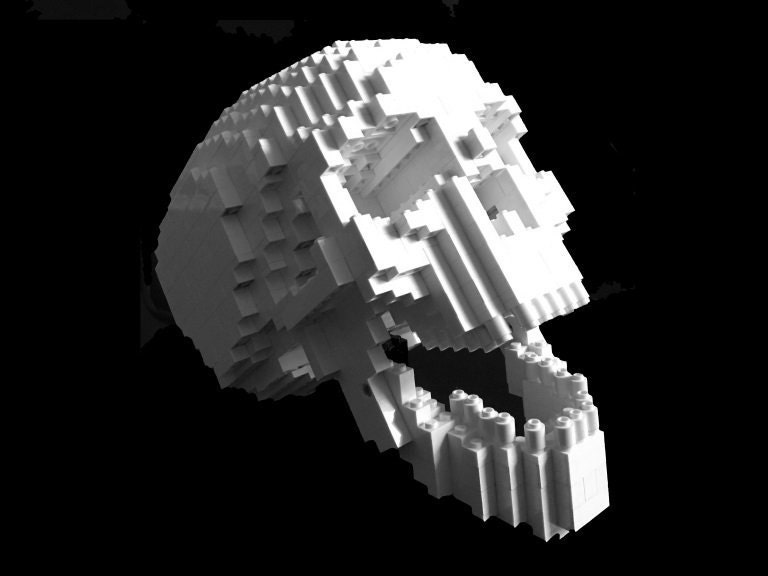 Lego Skull - Etsy