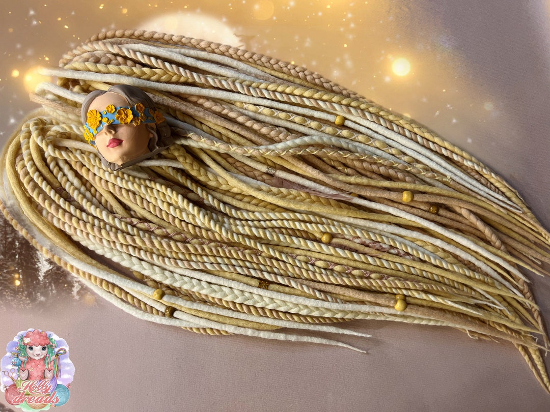 Wool Double Ended Single Ended Dreadlocks + Braids + Senegal Shades of ...