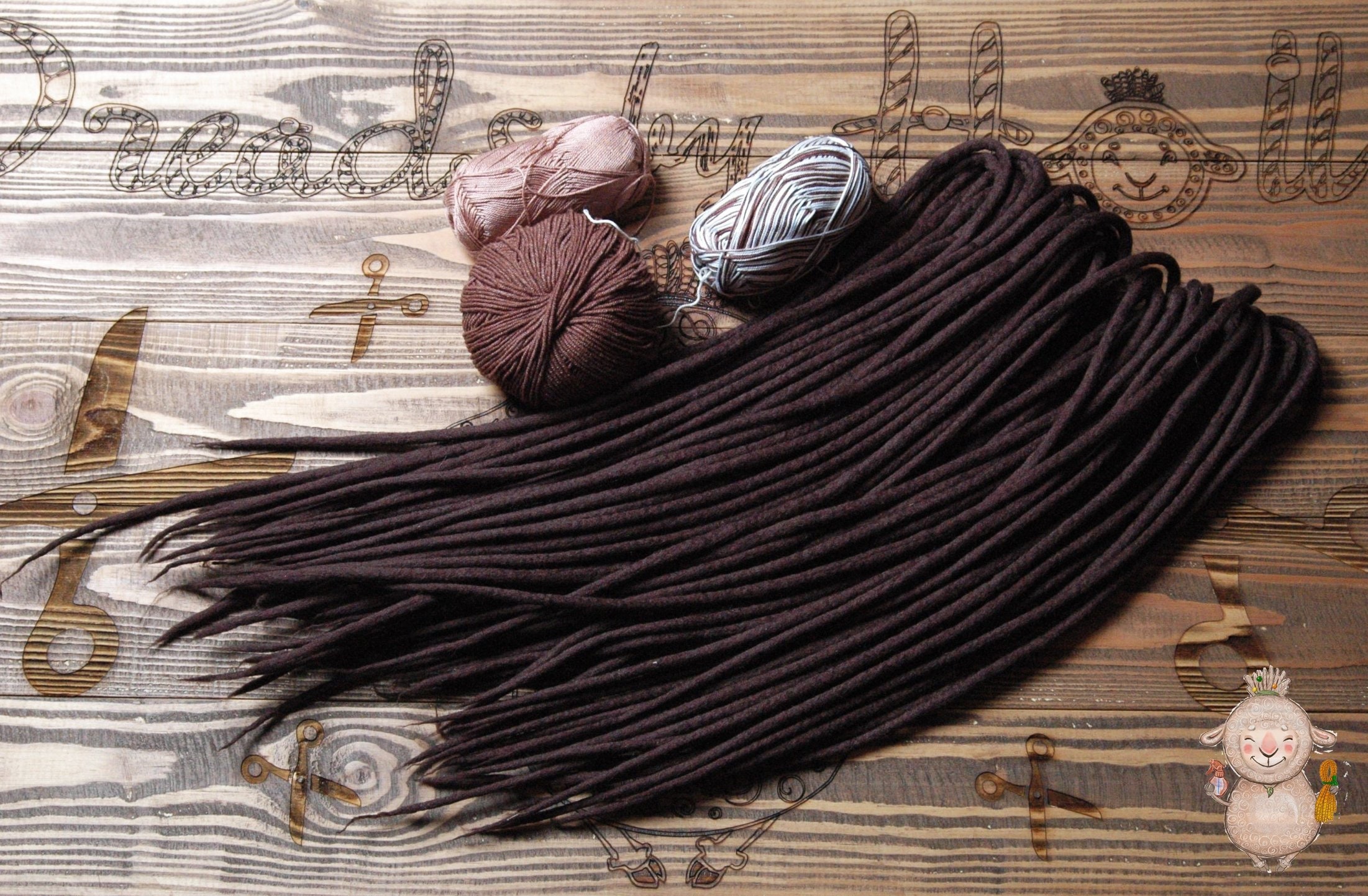 Dark Brown ''dark Chocolate'' Wool Double - Etsy