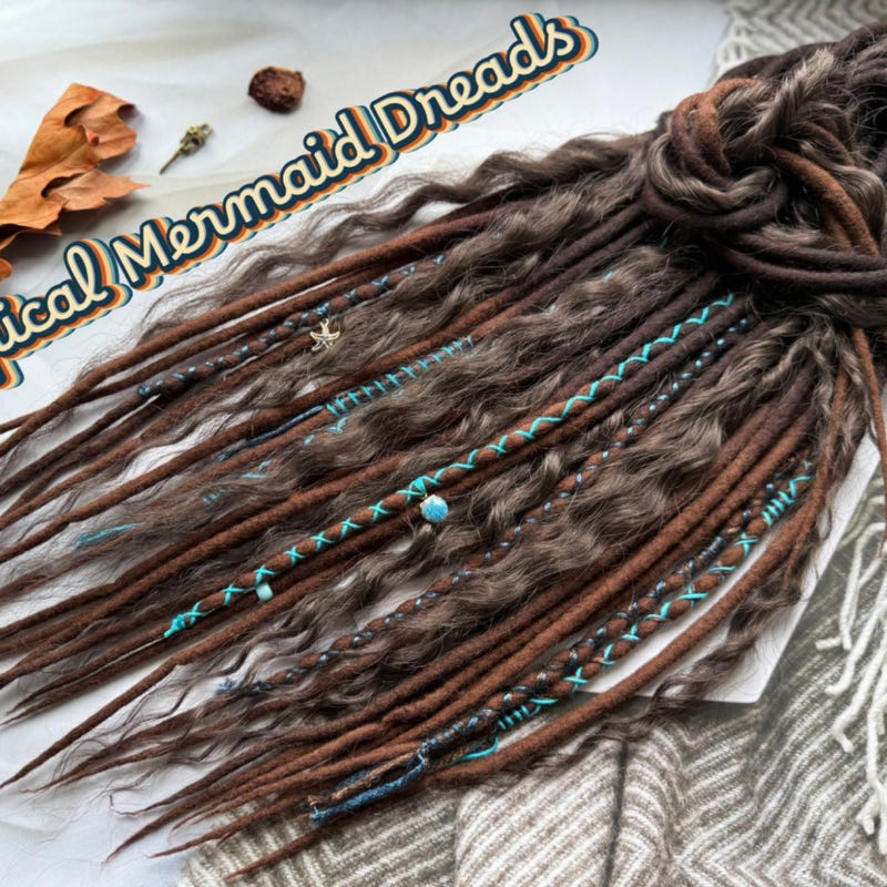 Curly Dreads - Etsy