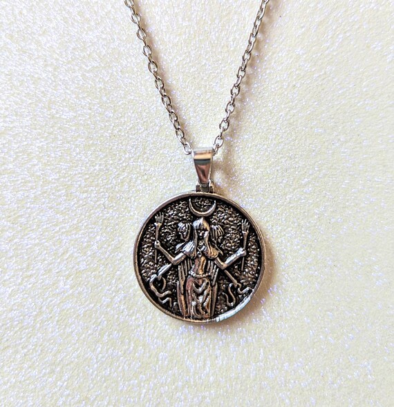Greek Mythology Hecate Goddess of Witchcraft Chunky Coin - Etsy