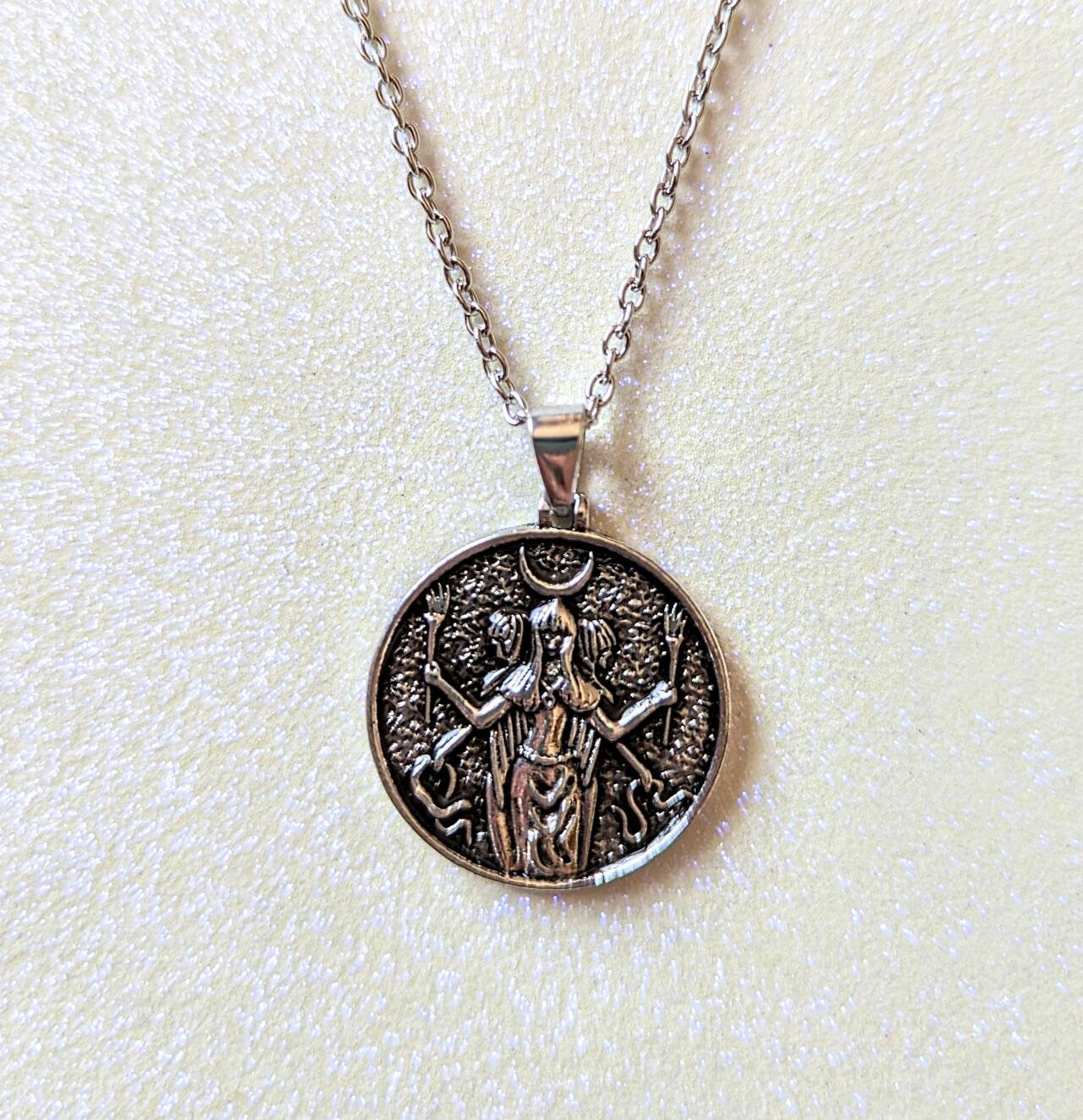 Greek Mythology Hecate Goddess of Witchcraft Chunky Coin - Etsy