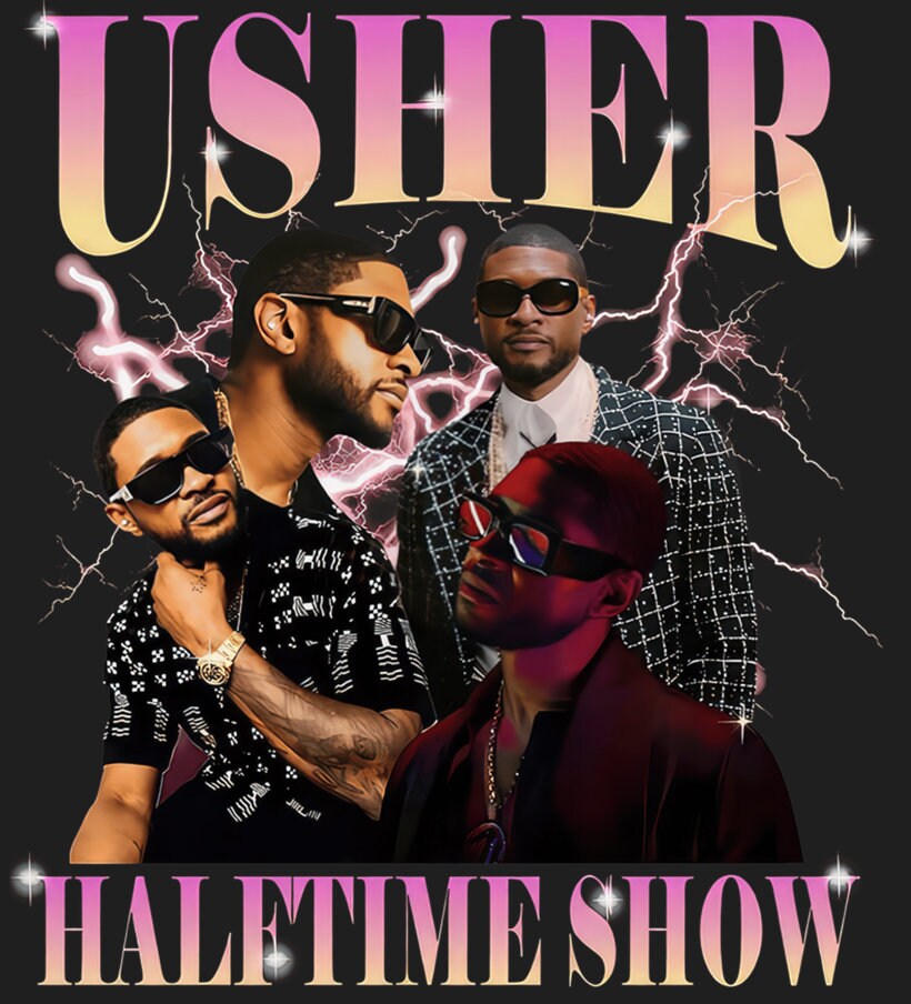 Usher Png , Ready to Print, Printable Design, Hiphop Artist, 90s ...